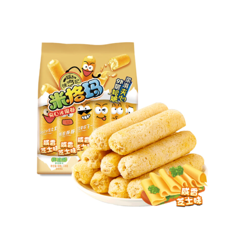 Hsu Fu Chi Crispy Rice Roll - Cream Cheese Flavor - Five Continents ...
