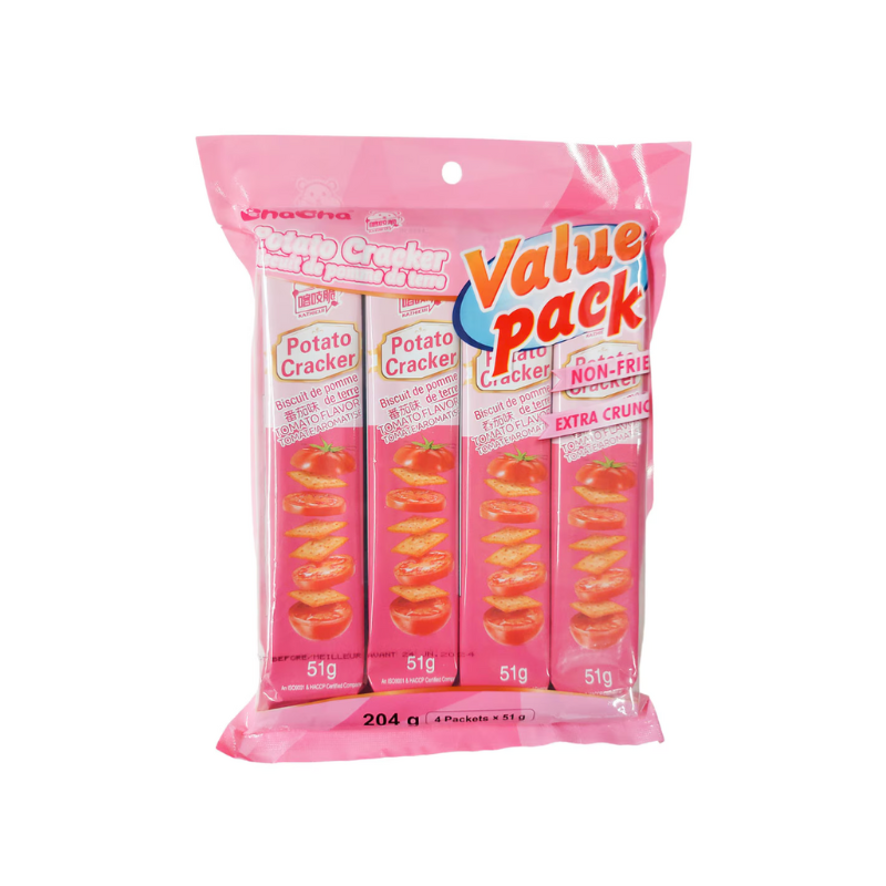 ChaCheer Potato Crackers - Tomato Flavor - Five Continents International