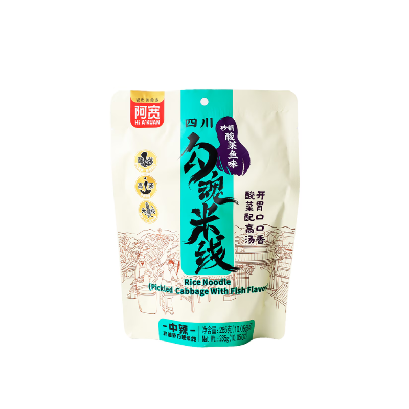 BaiJia Kejia Instant Rice Noodle - Pickled Cabbage with Fish Flavor ...