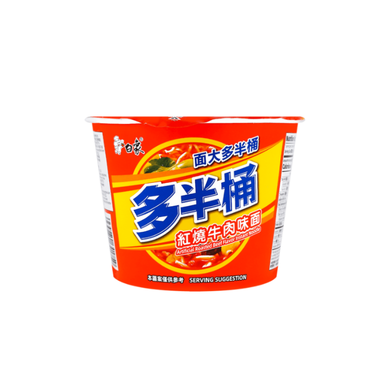 Baixiang Instant Bowl Noodles - Braised Beef Flavor - Five Continents ...
