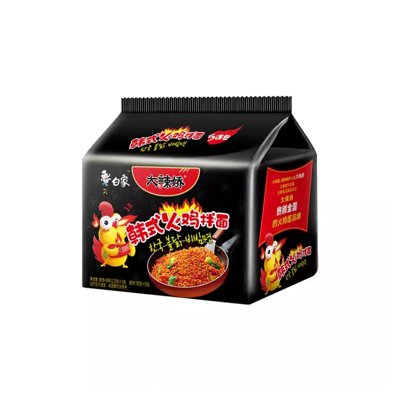 Baixiang Stir Fried Noodles - Korean Turkey Flavor - Five Continents ...