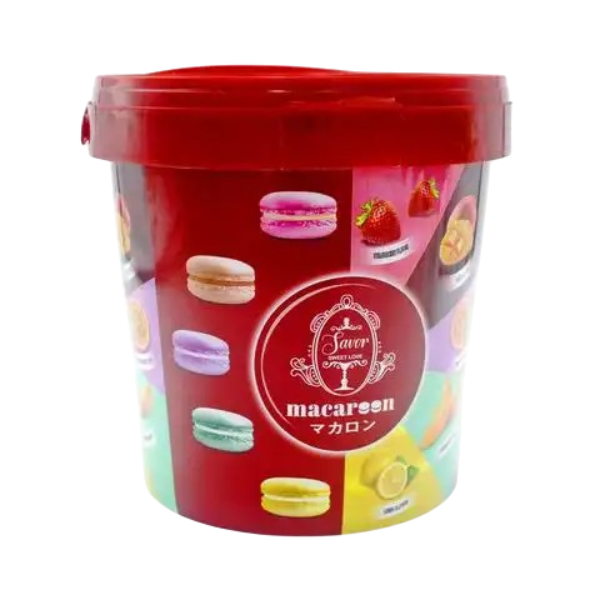 Top Savor French Style Macaron Cookies – Red (238g) - Five Continents ...